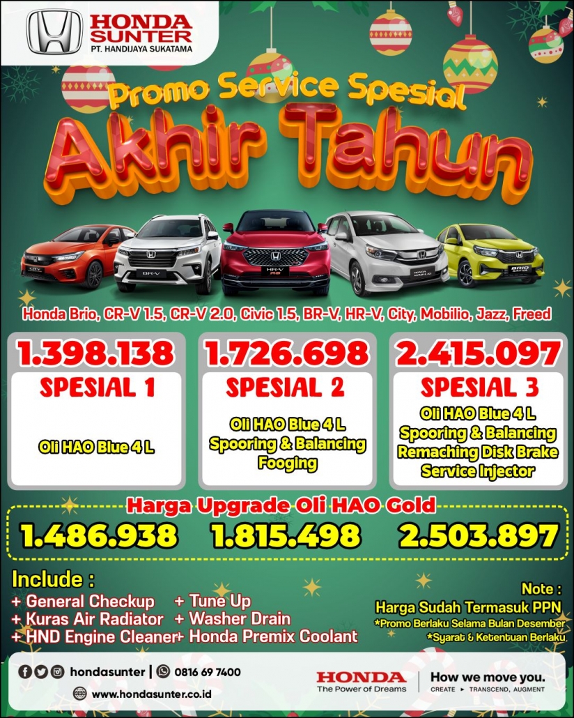 hondasunter.co.id – PT. Handijaya Sukatama